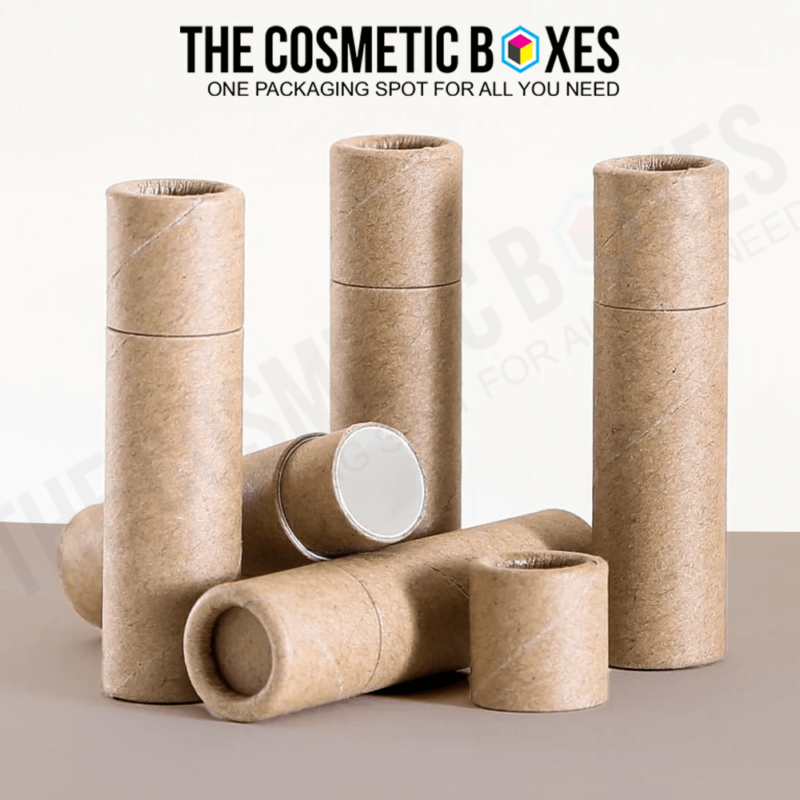 Kraft Paper Tube Packaging - The Cosmetic Boxes UK