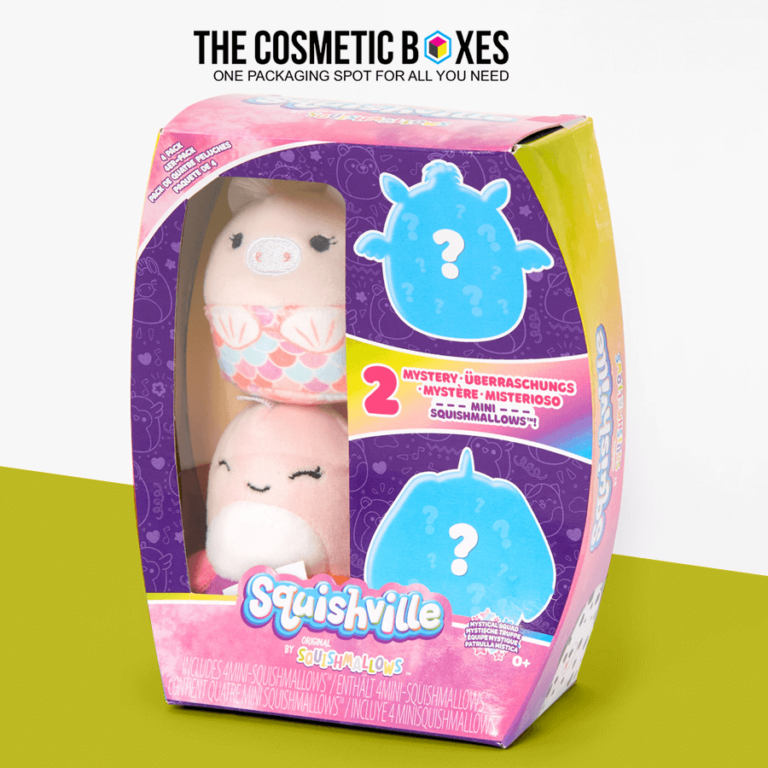 CustomSquishmallow Packaging - The Cosmetic Boxes UK